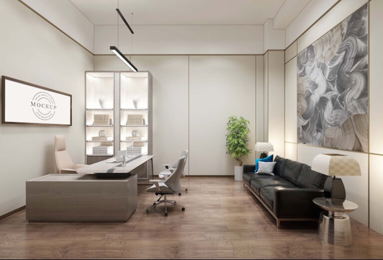 Desain Interior Ruang Direktur yang Estetik dan Elegan